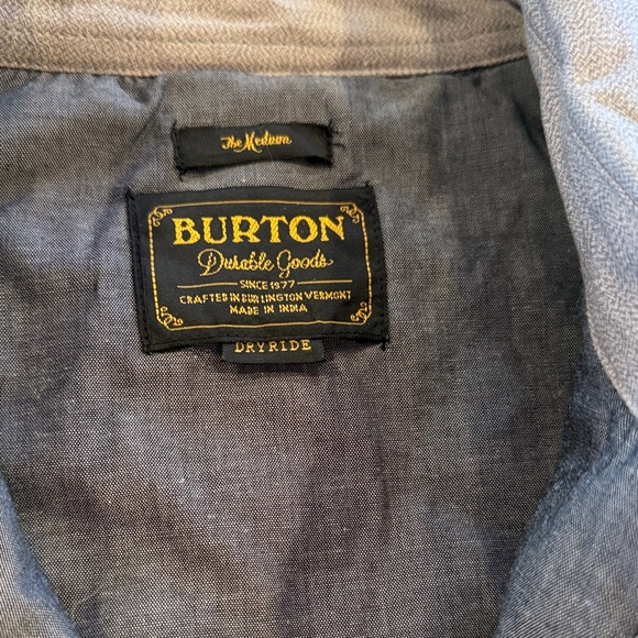 Burton | Jackets & Coats | Burton Durable Goods Jacket In Gray | Poshmark
